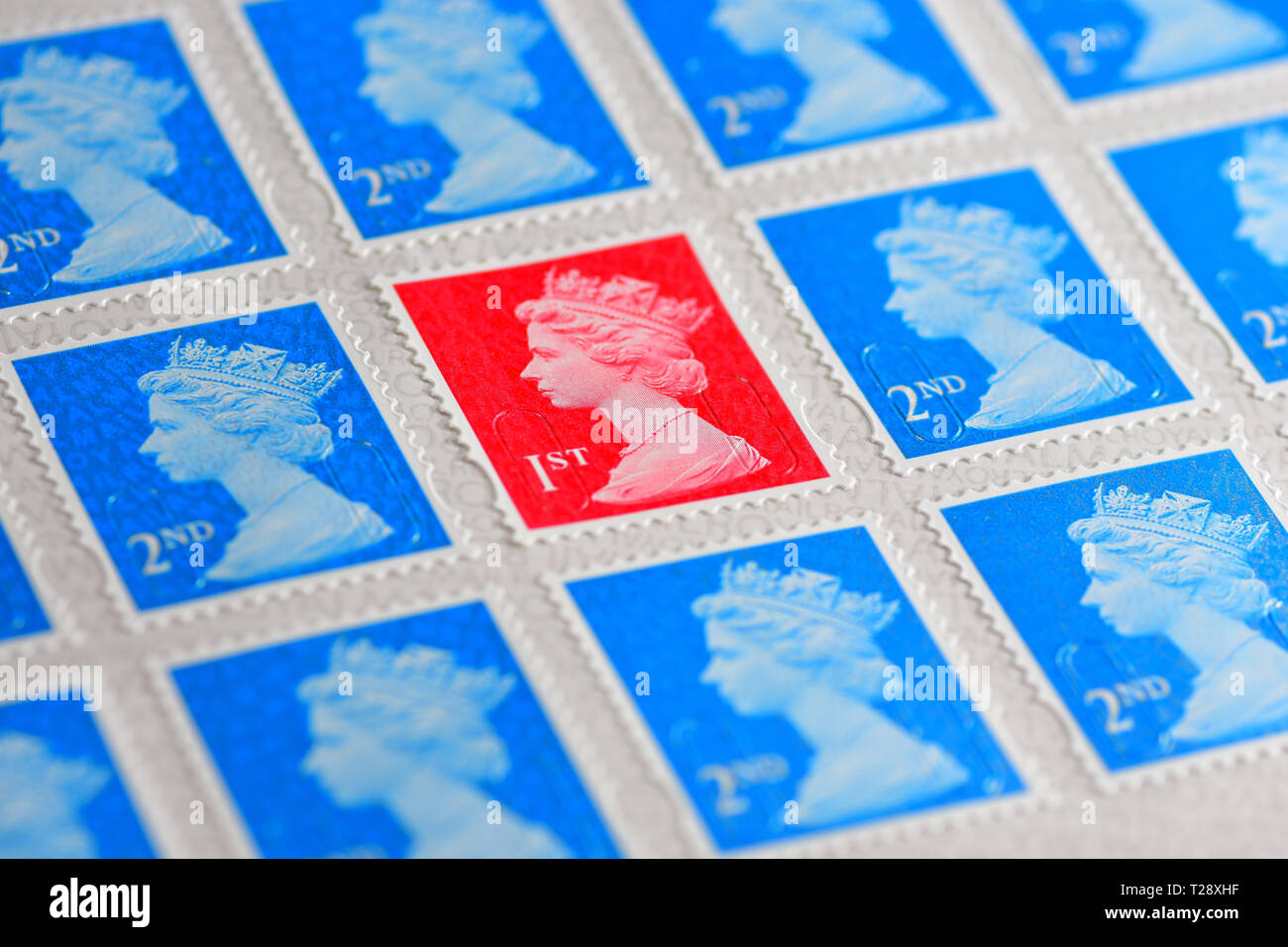 Stamp prices hi-res stock photography and images - Alamy