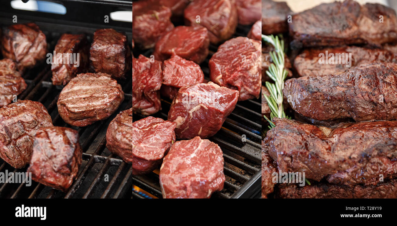 Barbecue collage hi-res stock photography and images - Alamy