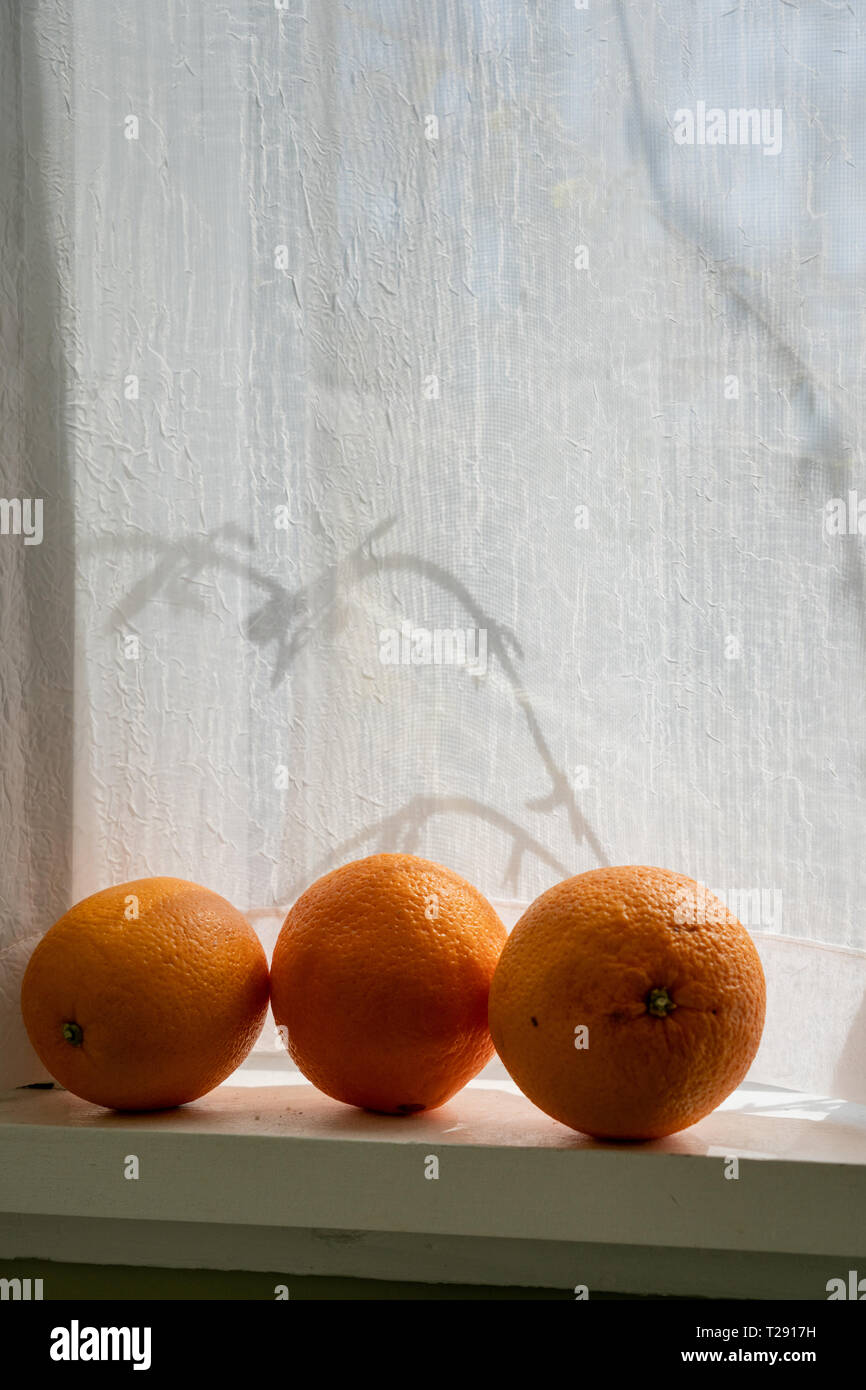 Oranges still life hi-res stock photography and images - Alamy