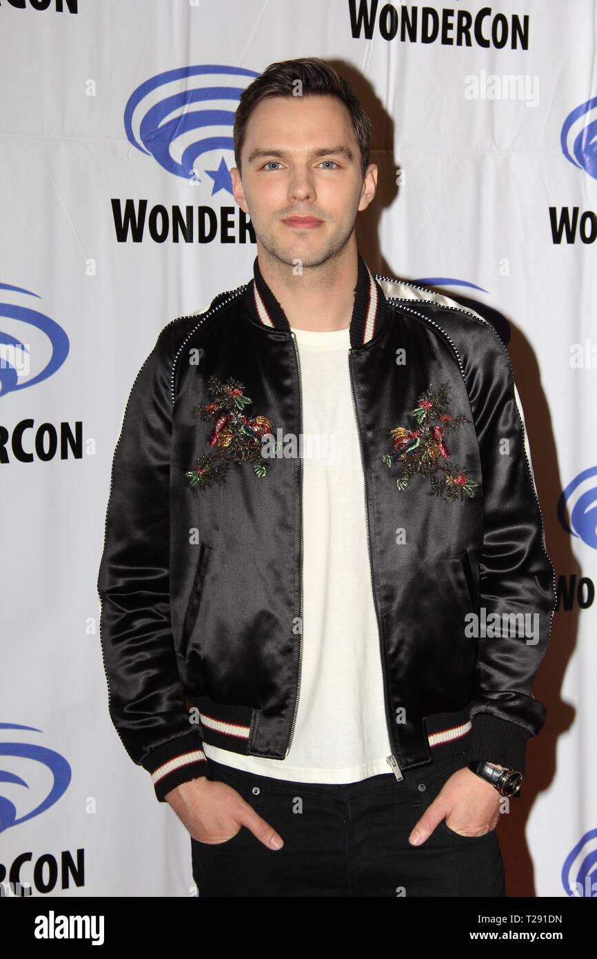 Nicholas Hoult promotes "Tolkien" at WonderCon 2019 on Day 1 held at ...