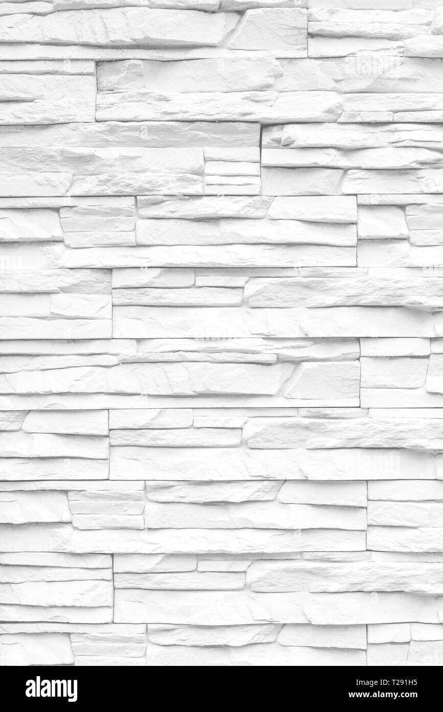 Lined stone white wall background Black and White Stock Photos & Images ...