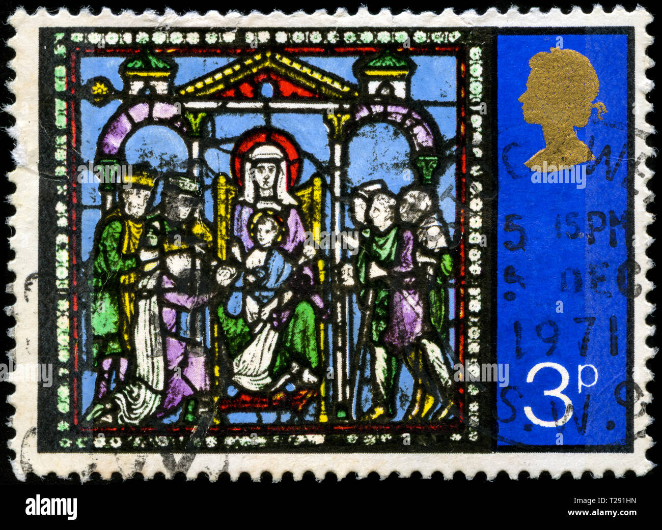 Postage stamp from the United Kingdom and Northern Ireland in the ...