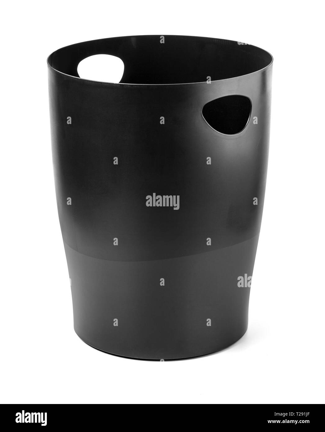 Black bucket on a white background isolated with clipping path Stock ...