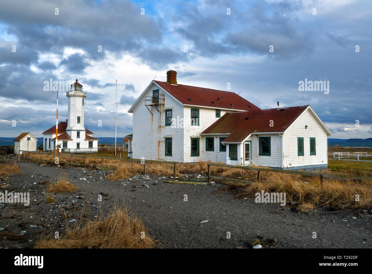 Port Townsend is a Victorian Seaport town in Washington Stock Photo - Alamy
