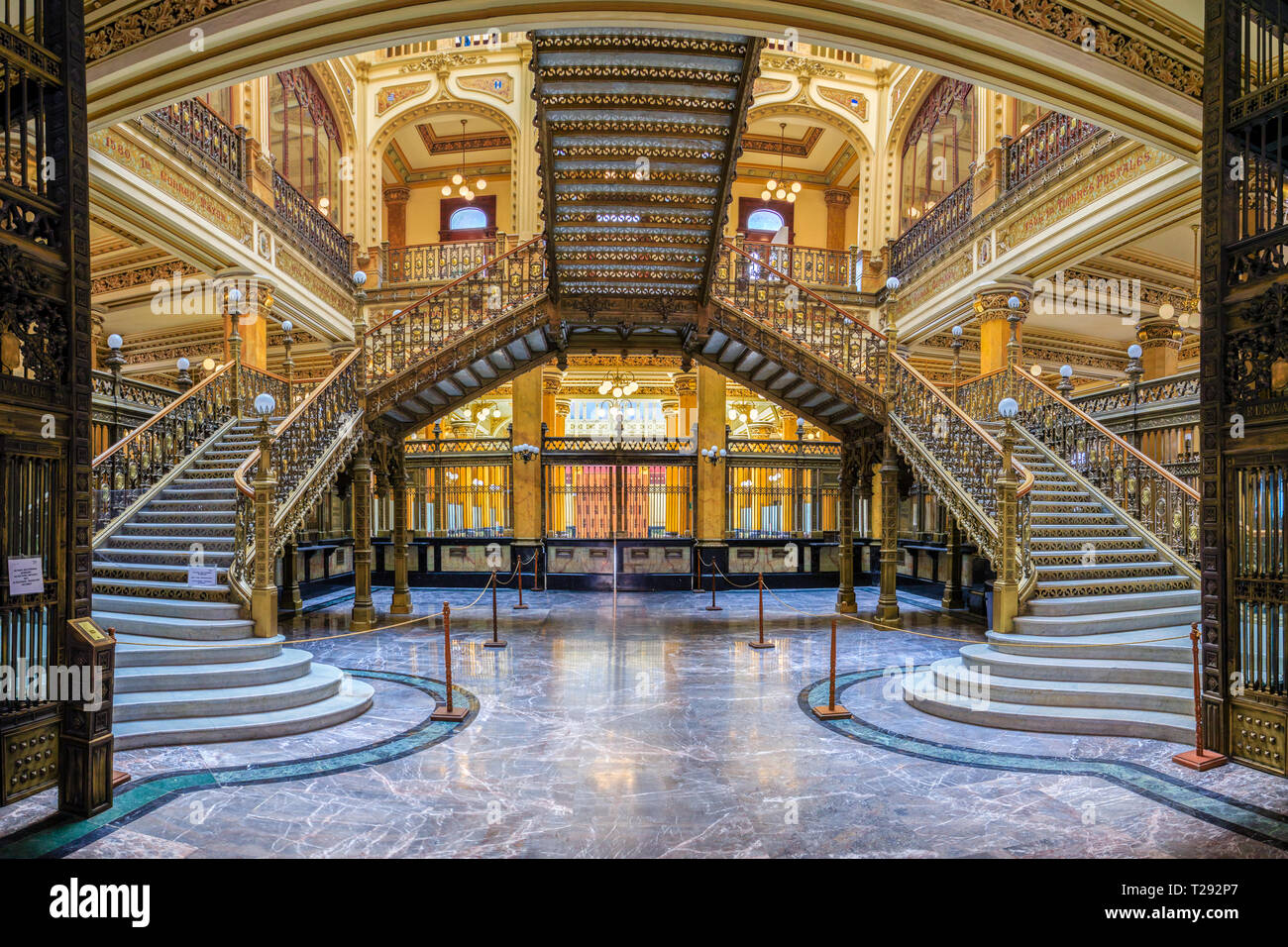 Sunny staircase mexico hi-res stock photography and images - Alamy