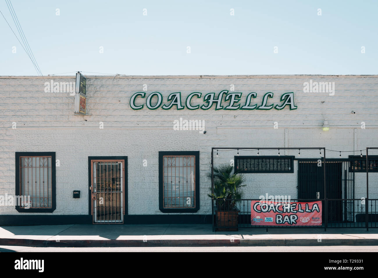 Coachella Bar, in Coachella, California Stock Photo - Alamy