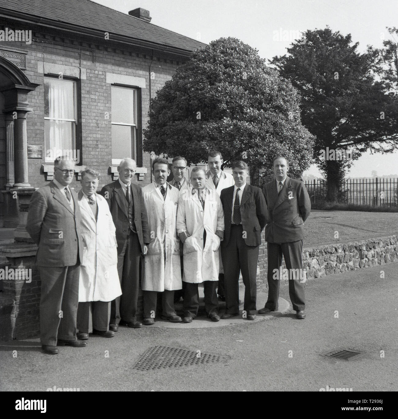 1950s, historical, company workforce or employees, including workers ...