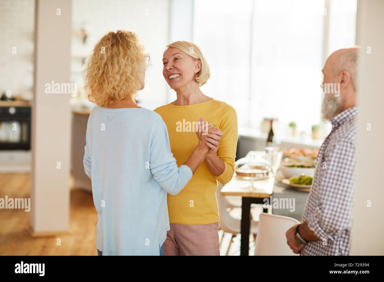 Excited lady hi-res stock photography and images - Alamy