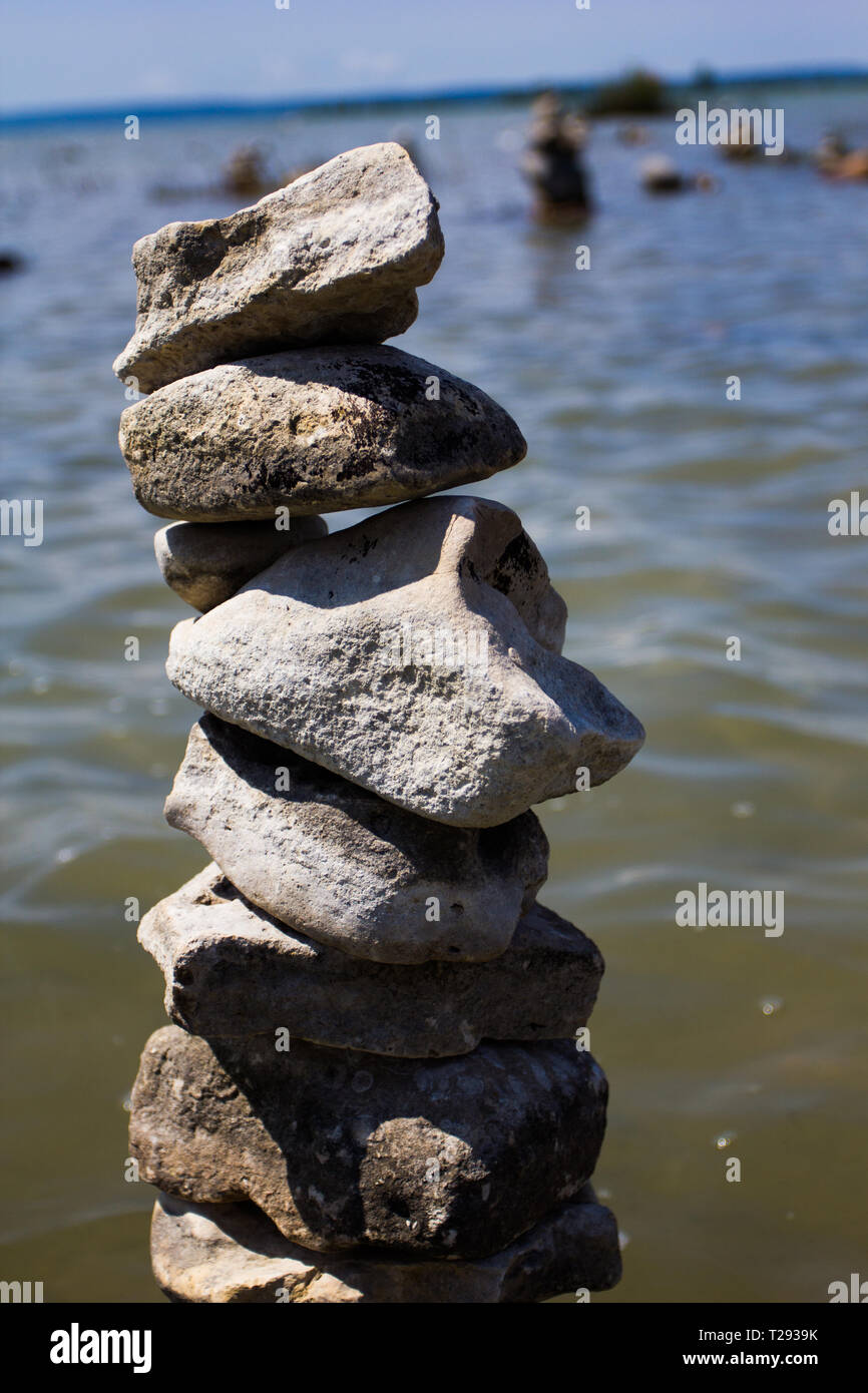 East Arm Grand Traverse Bay, Michigan Stock Photo - Alamy