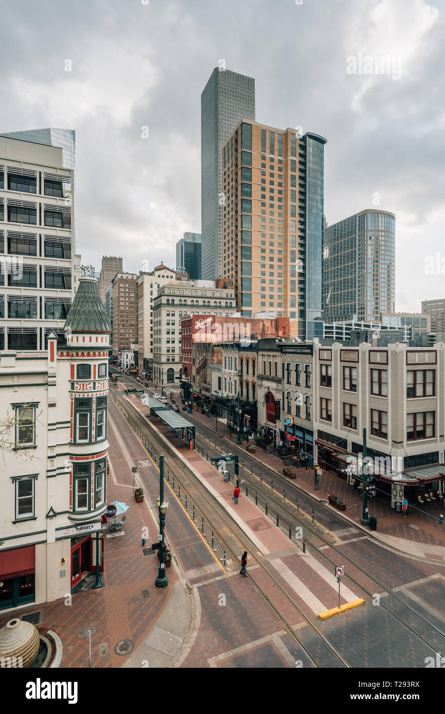 Downtown houston texas hi-res stock photography and images - Alamy