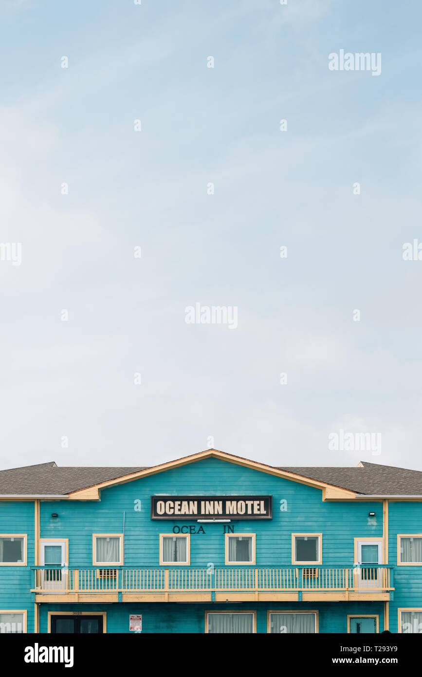 The Ocean Inn Motel, in Galveston, Texas Stock Photo - Alamy