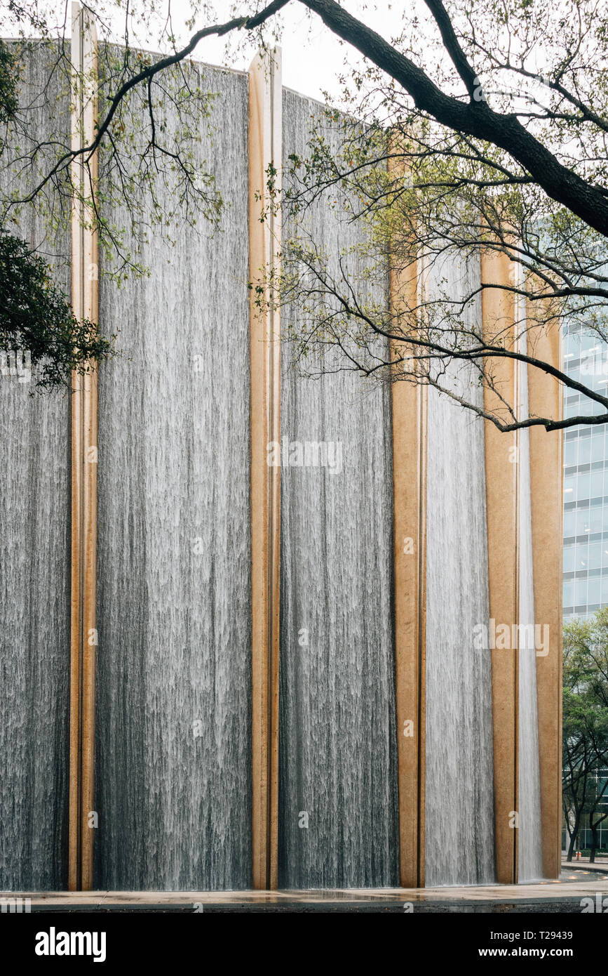Waterwall houston hi-res stock photography and images - Alamy
