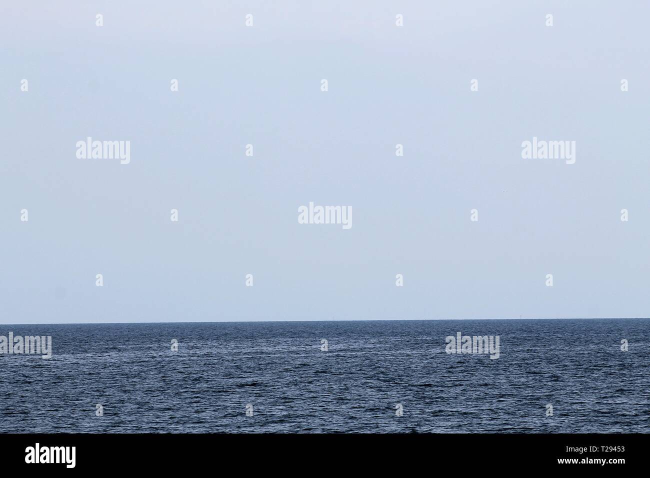 Landscape with sky and Adriatic sea in Italy Stock Photo - Alamy