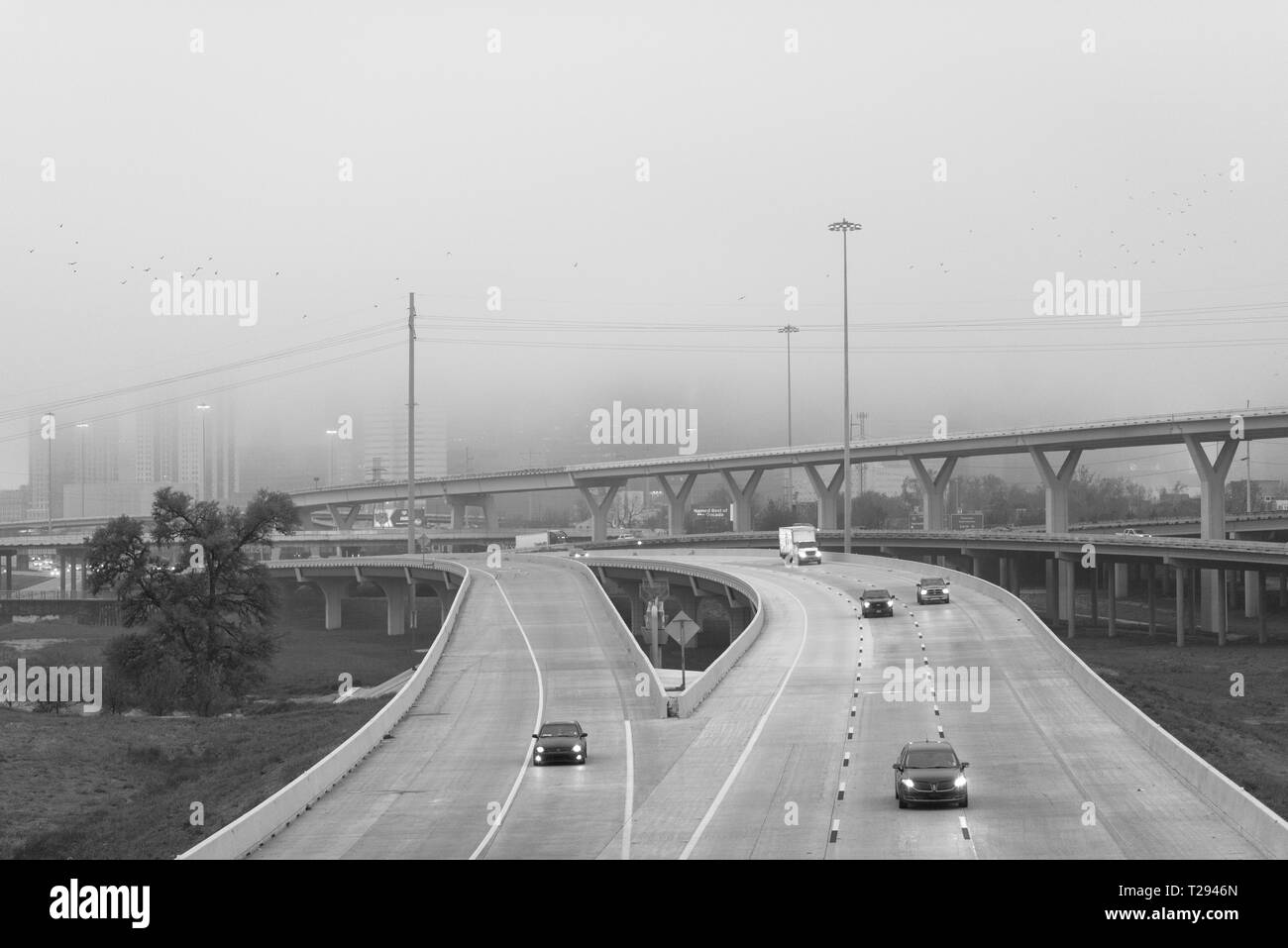 Houston city united states Black and White Stock Photos & Images - Alamy