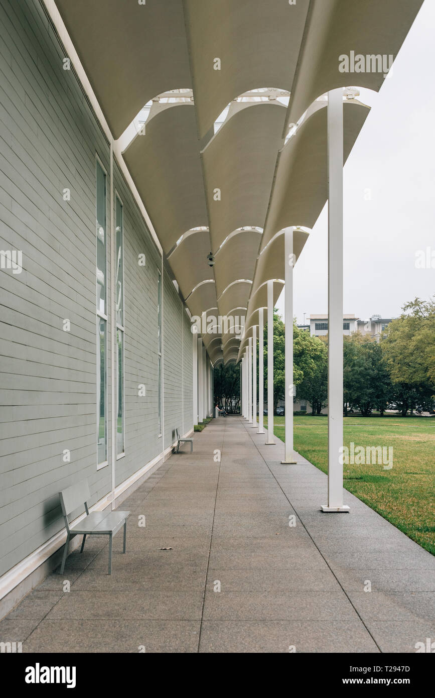 The exterior of the Menil Collection, in Houston, Texas Stock Photo - Alamy