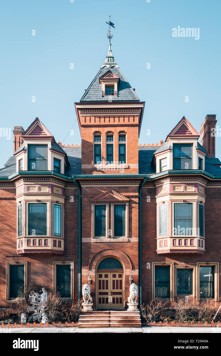 A historic house in Abbottstown, Pennsylvania Stock Photo - Alamy
