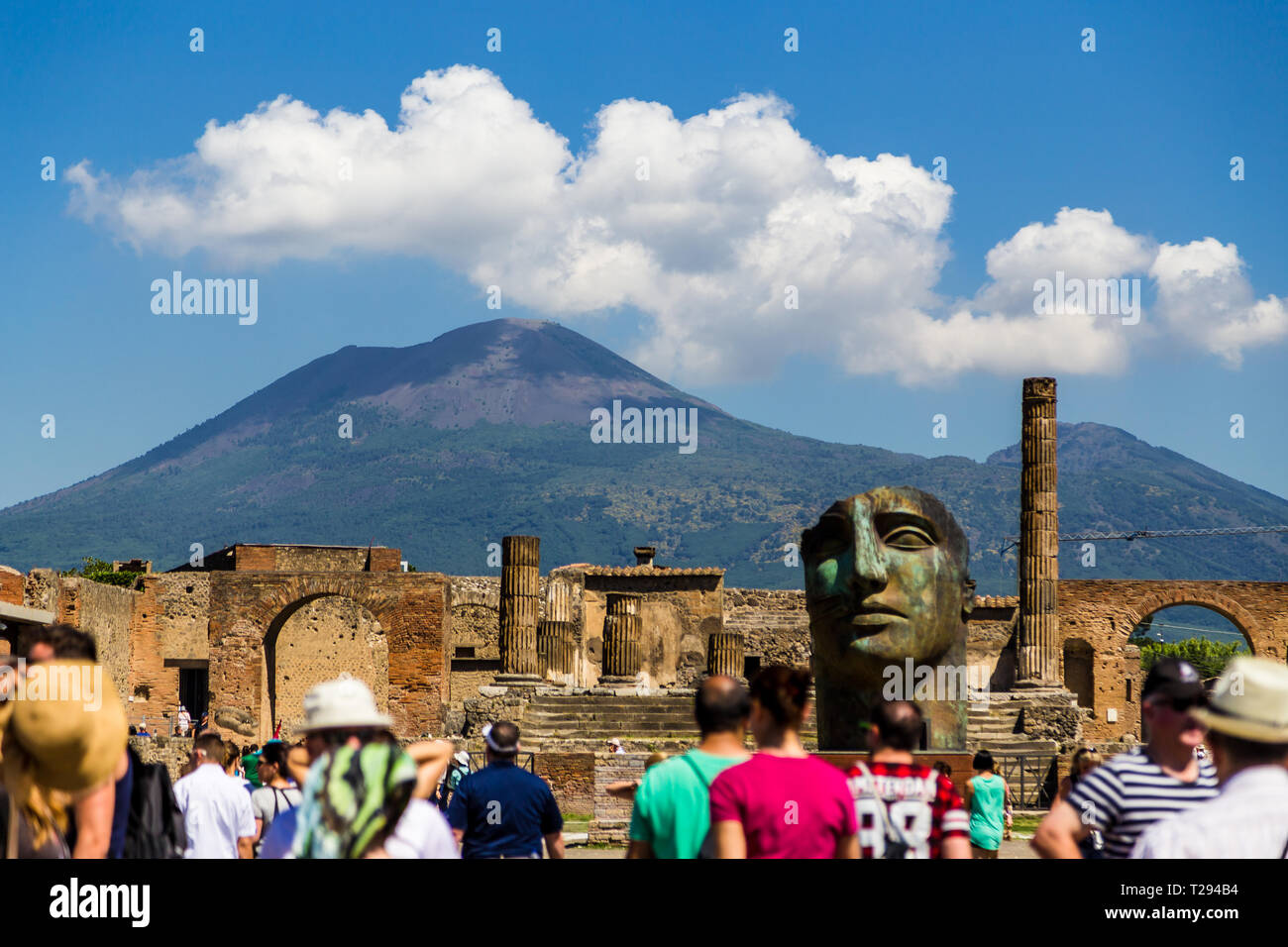 Archaeologists at pompeii historical hi-res stock photography and ...