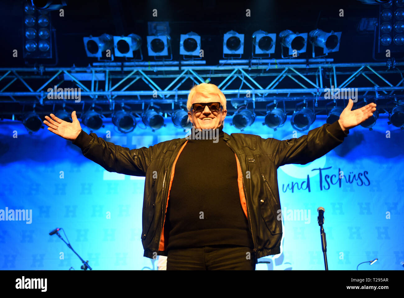 Cologne, Germany. 30th March 2019. The singer Heino is on his farewell ...
