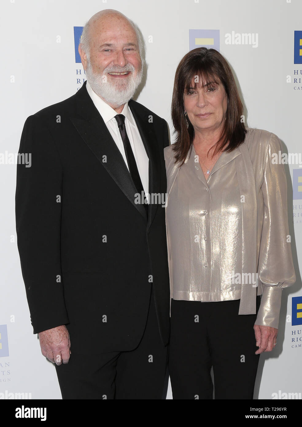 California, USA. 30th March 2019. Michele Singer Reiner, Rob Reiner ...