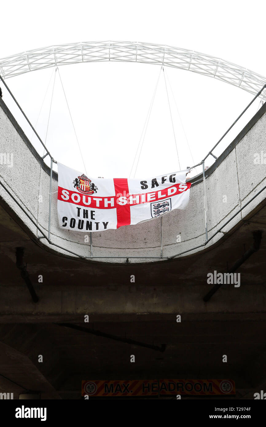 Sunderland flag display hi-res stock photography and images - Alamy