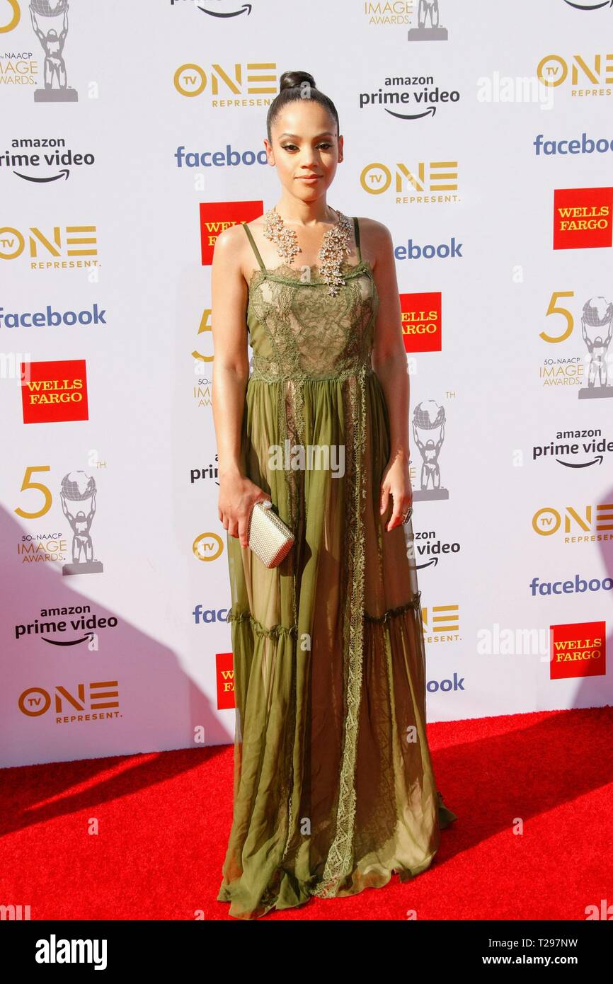 Los Angeles, Ca, USA. 29th Mar, 2019. Bianca Lawson attends the 50th ...