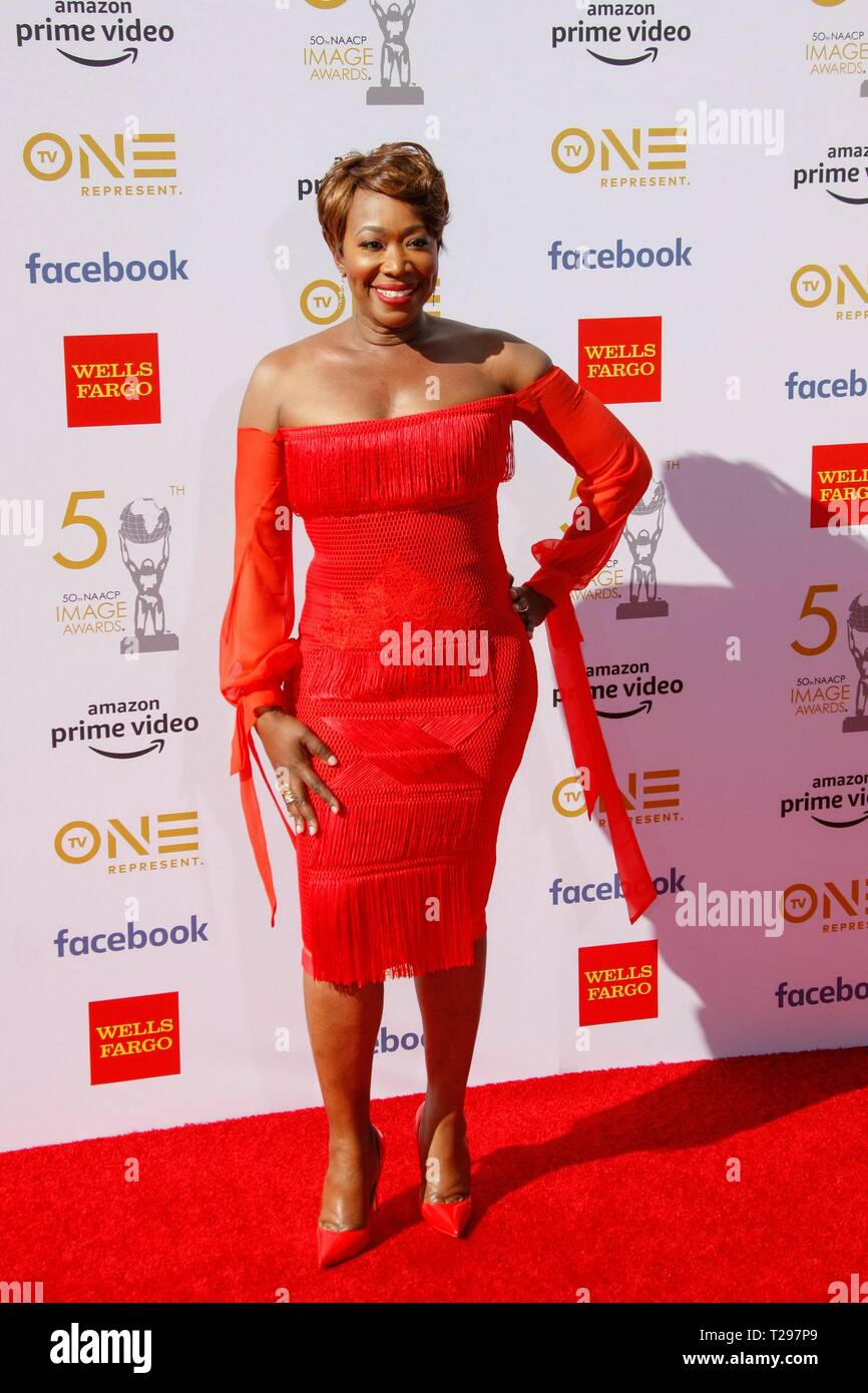 Los Angeles, Ca, USA. 29th Mar, 2019. Joy-Ann Reid attends the 50th ...