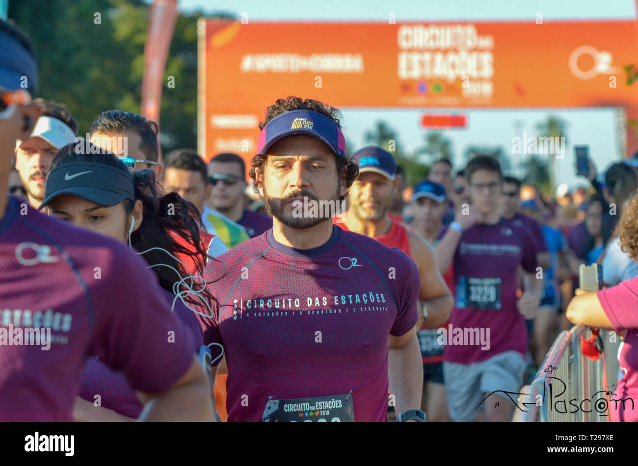 Brasilia, Brazil. 31st Mar, 2019. Photo of street runners participating ...