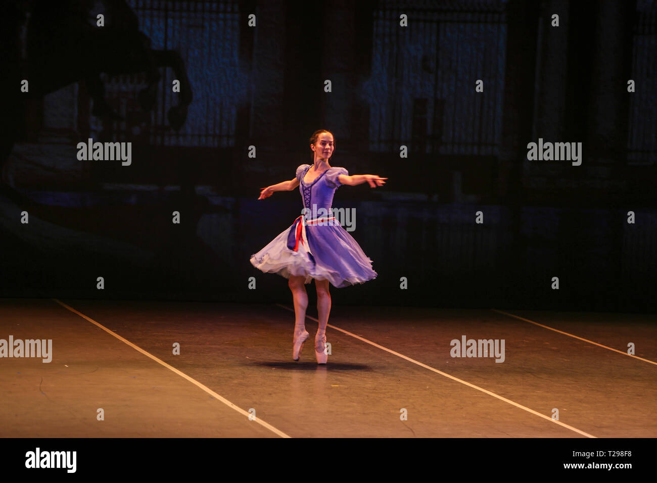 London, UK. 31st Mar, 2019. The world famous Bolshoi ballet performing ...