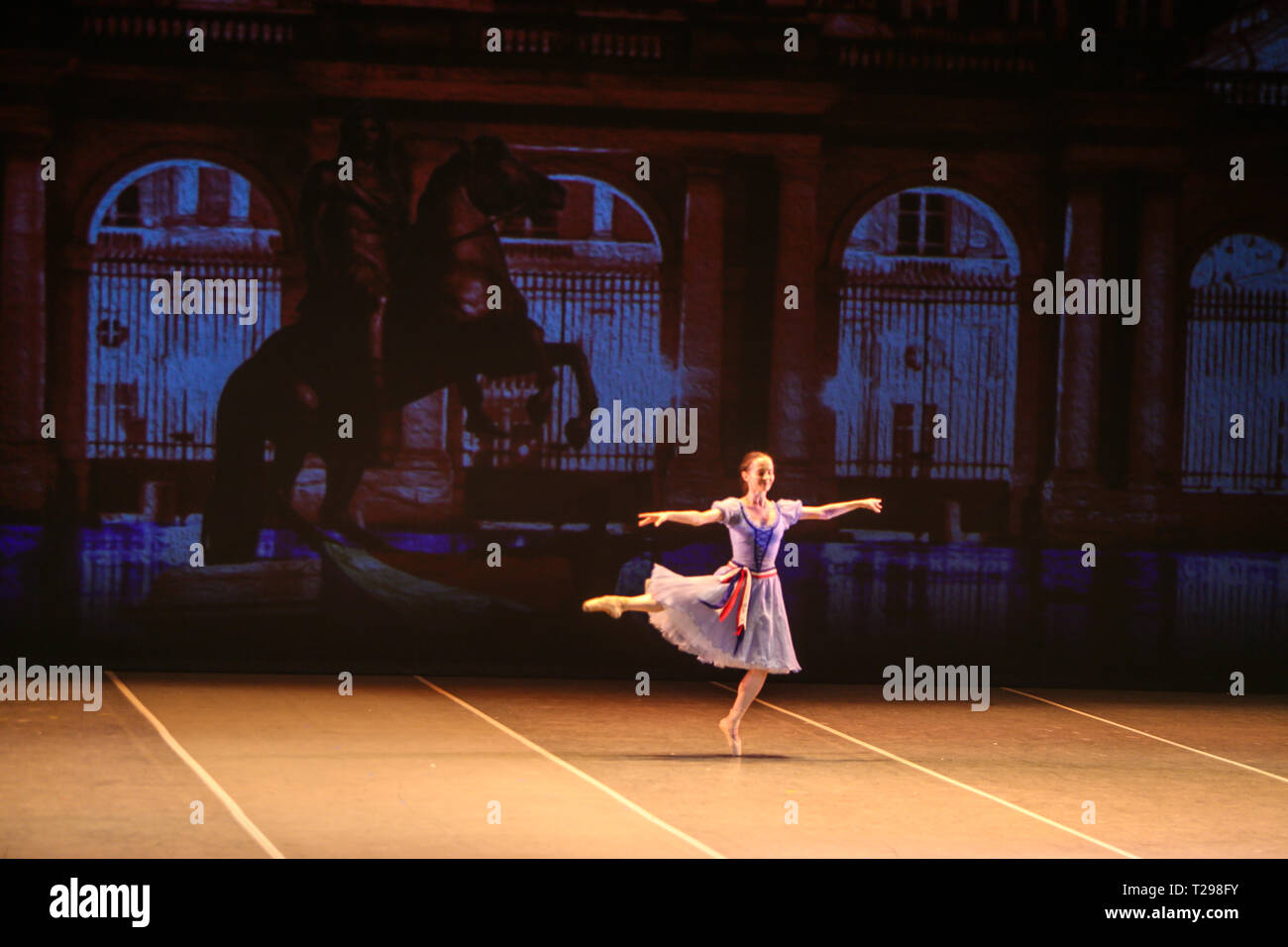 London, UK. 31st Mar, 2019. The world famous Bolshoi ballet performing ...