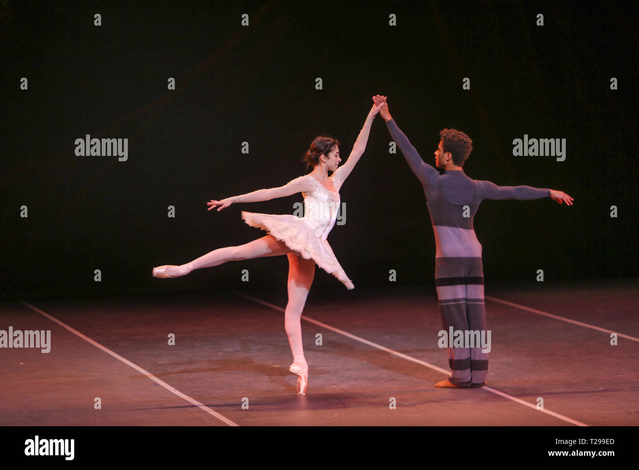 London, UK. 31st Mar, 2019. The world famous Bolshoi ballet performing ...