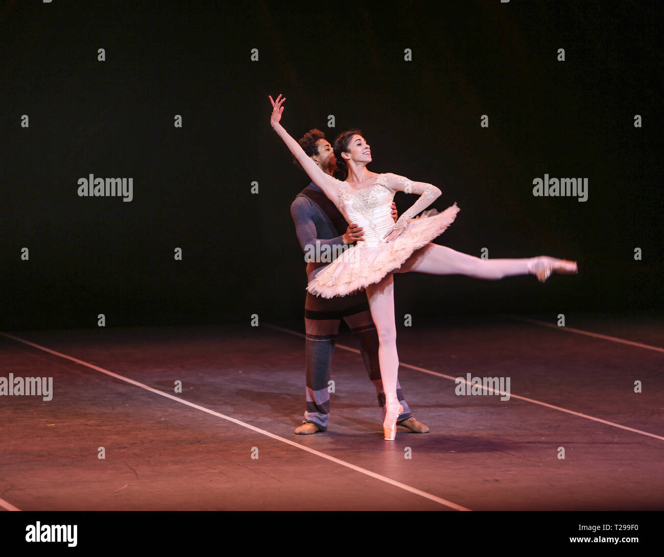 London, UK. 31st Mar, 2019. The world famous Bolshoi ballet performing ...