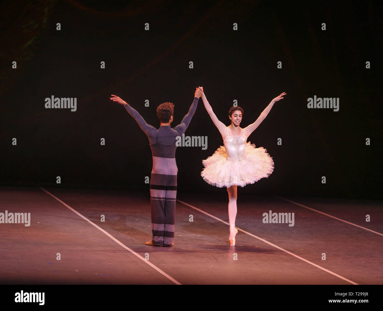 London, UK. 31st Mar, 2019. The world famous Bolshoi ballet performing ...