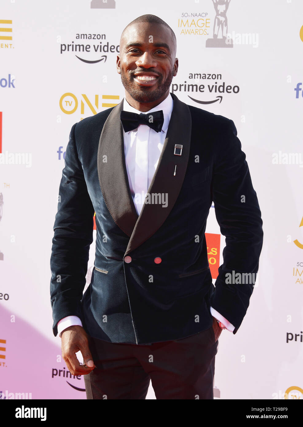 California, USA. 30th Mar, 2019. Elton Anderson attends the 50th NAACP ...