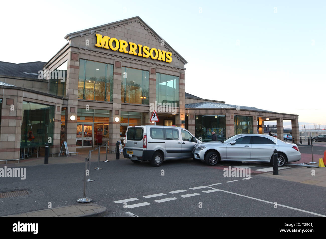 Morrisons supermarket car park in hi-res stock photography and images ...