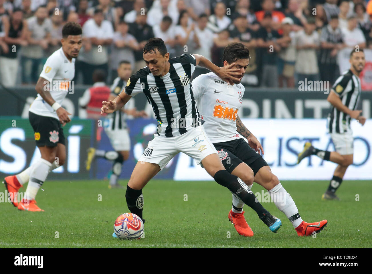 Sao Paulo - 03/31/2019 - Paulista 2019, Corinthians vs. Santos - Fagner ...