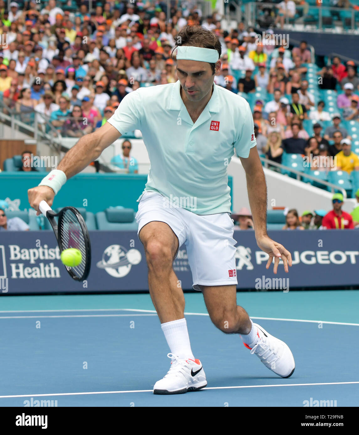 Roger federer miami open 2019 hi-res stock photography and images - Alamy