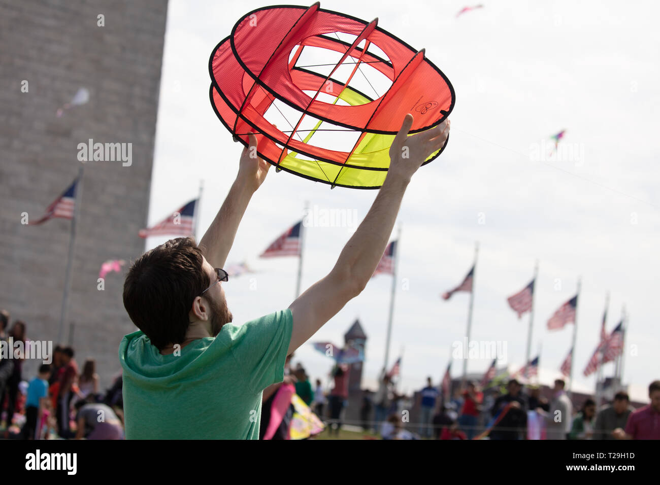 Washington, United States Of America. 30th Mar, 2019. Kites flew on the ...
