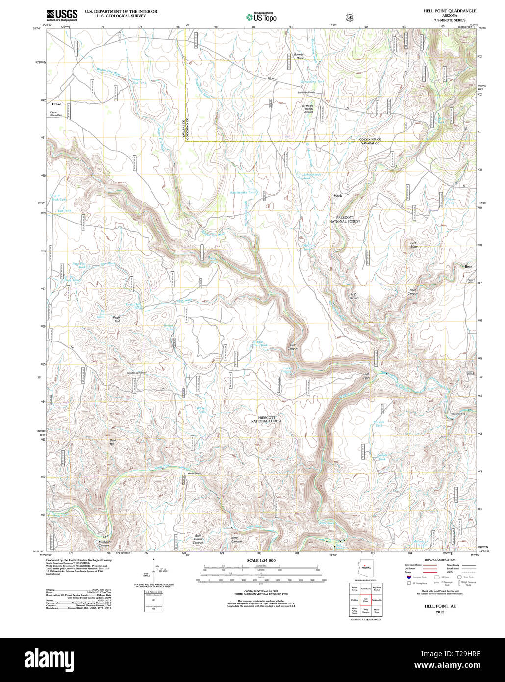 Arizona mapping point hi-res stock photography and images - Alamy