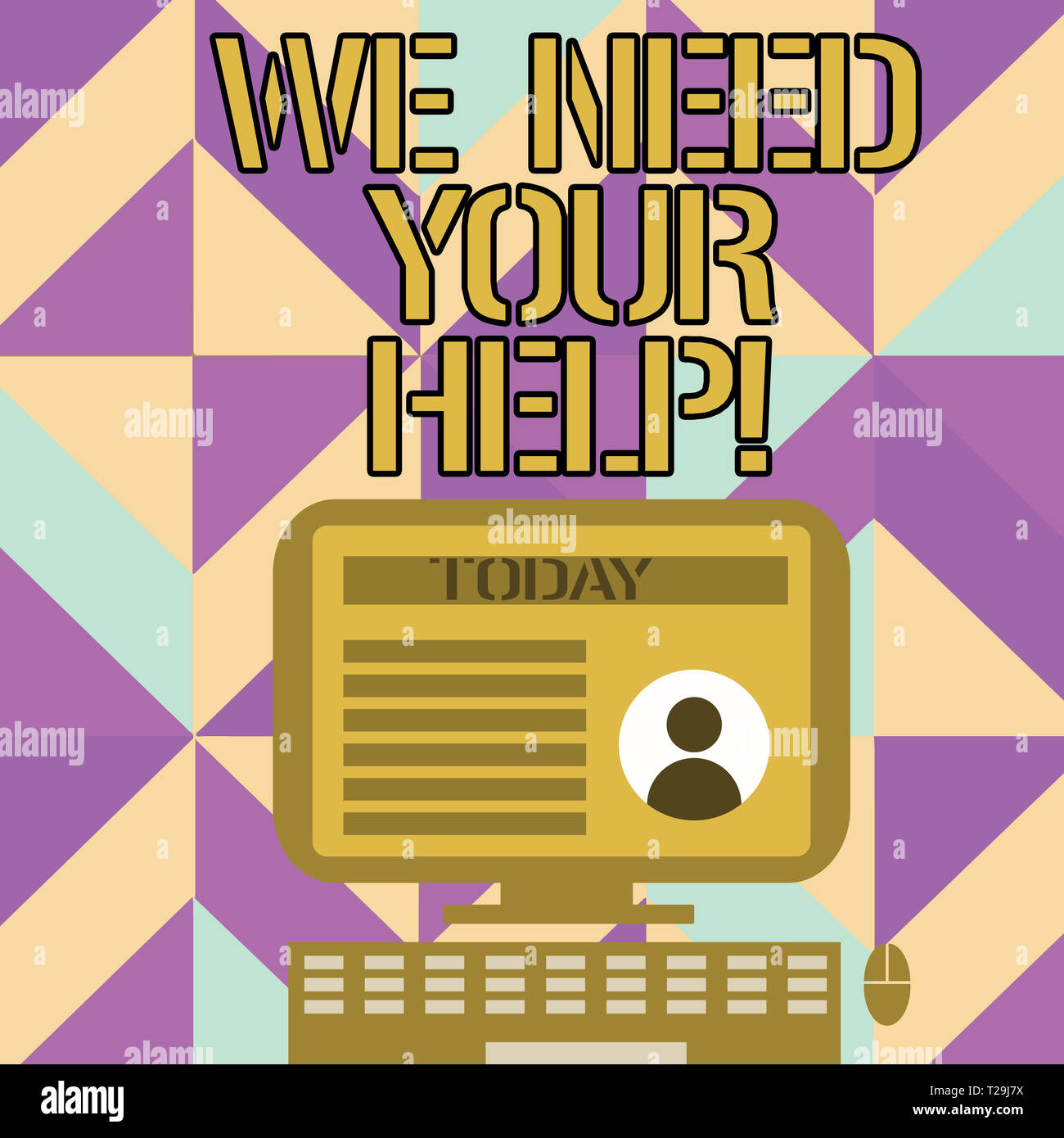 Handwriting text writing We Need Your Help. Conceptual photo asking ...
