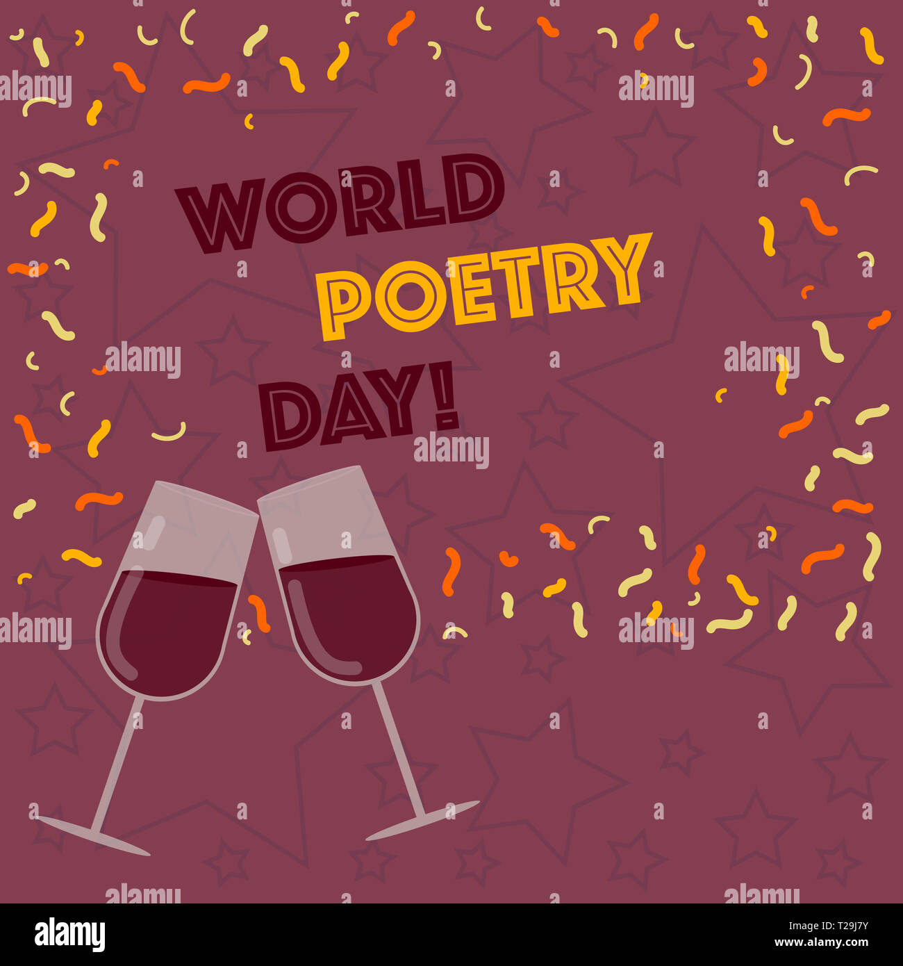 Handwriting text writing World Poetry Day. Conceptual photo Worldwide ...