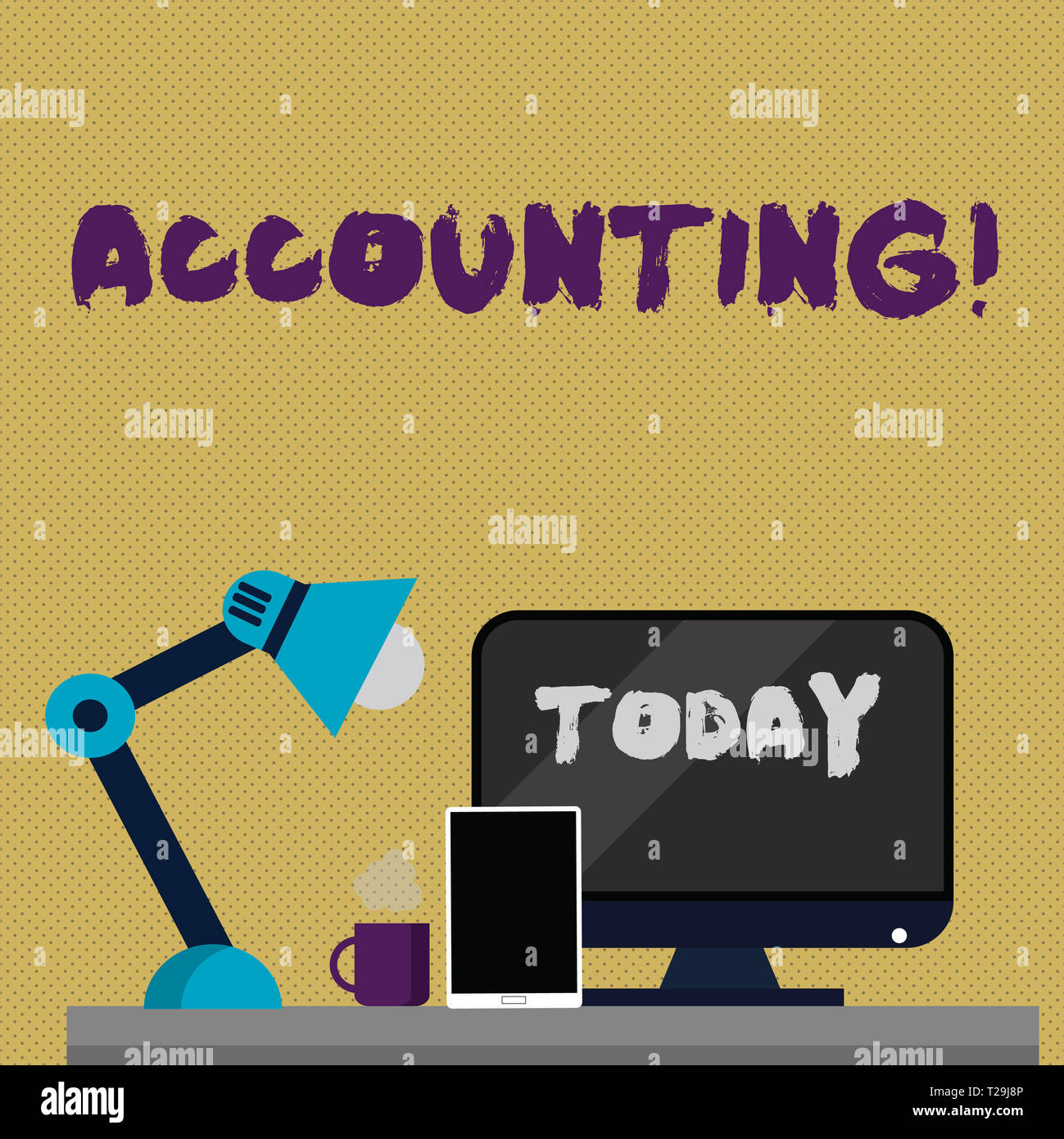 Writing note showing Accounting. Business concept for Account inner ...