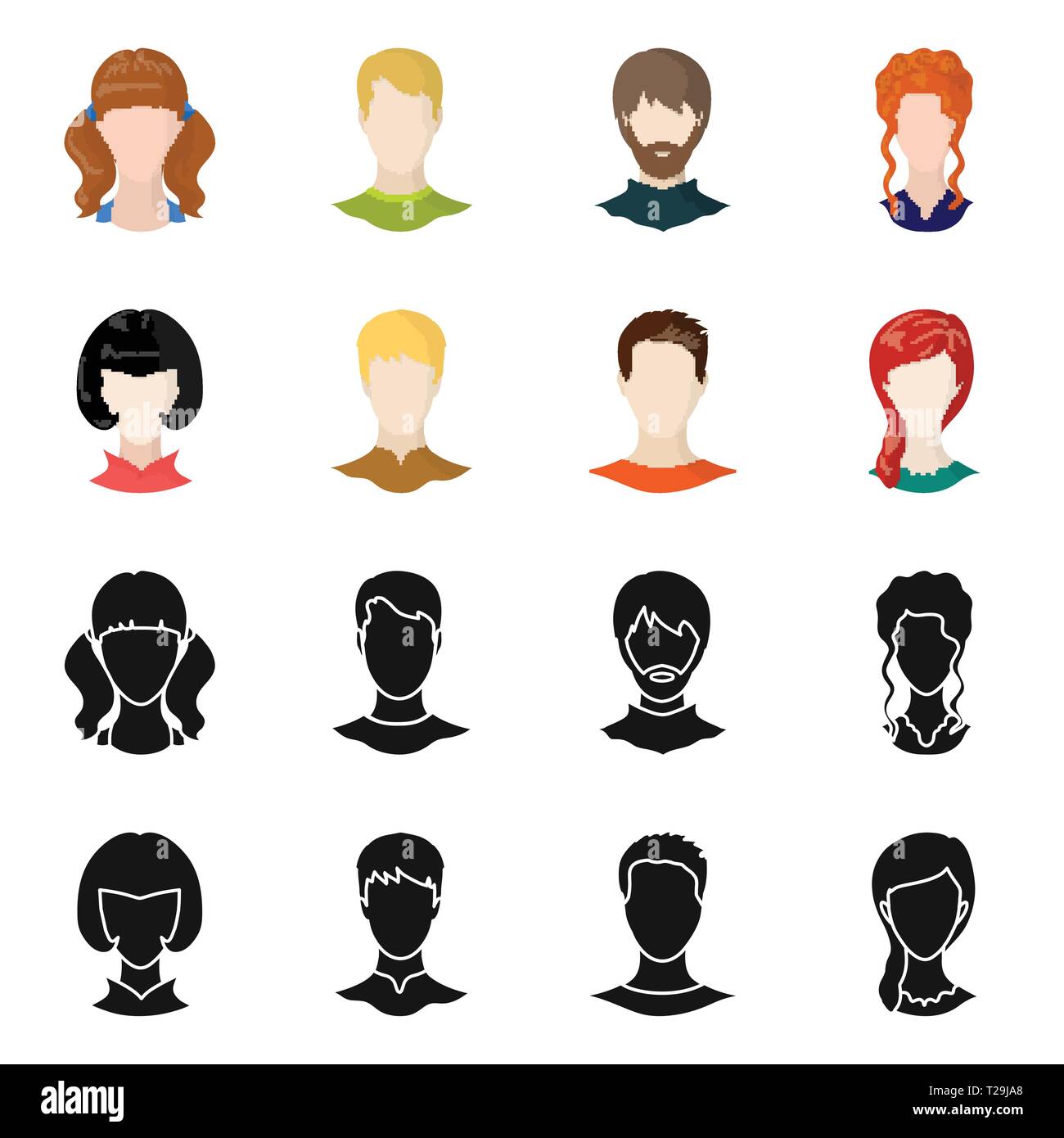 Vector illustration of professional and photo logo. Collection of ...