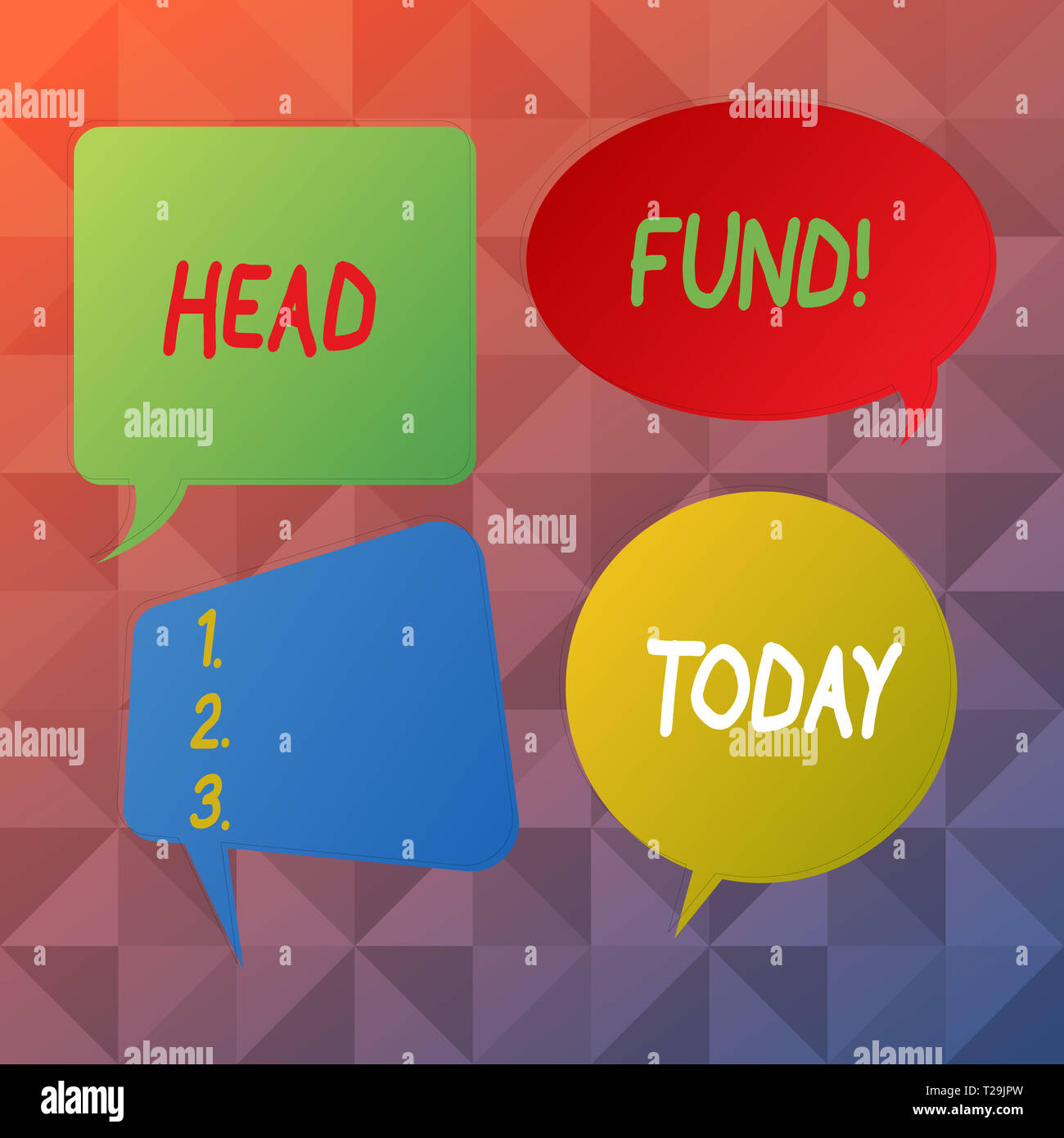 Word writing text Head Fund. Business photo showcasing pools capital ...