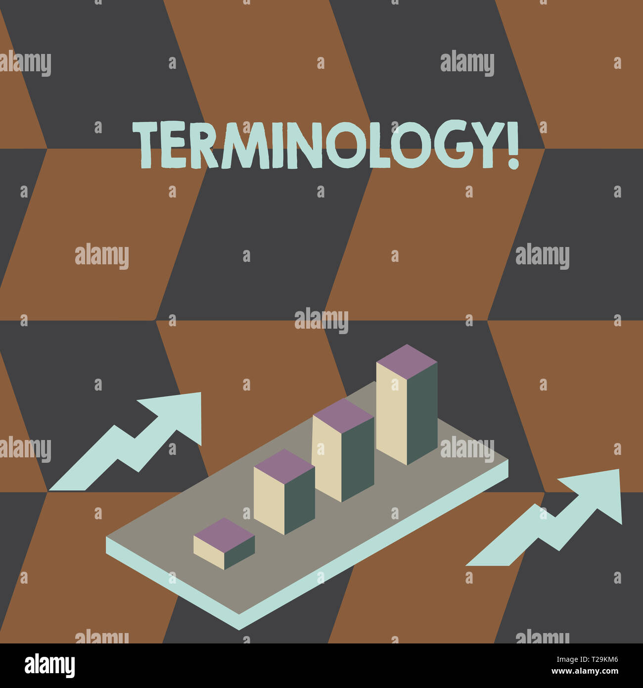 Writing note showing Terminology. Business concept for Collection of ...
