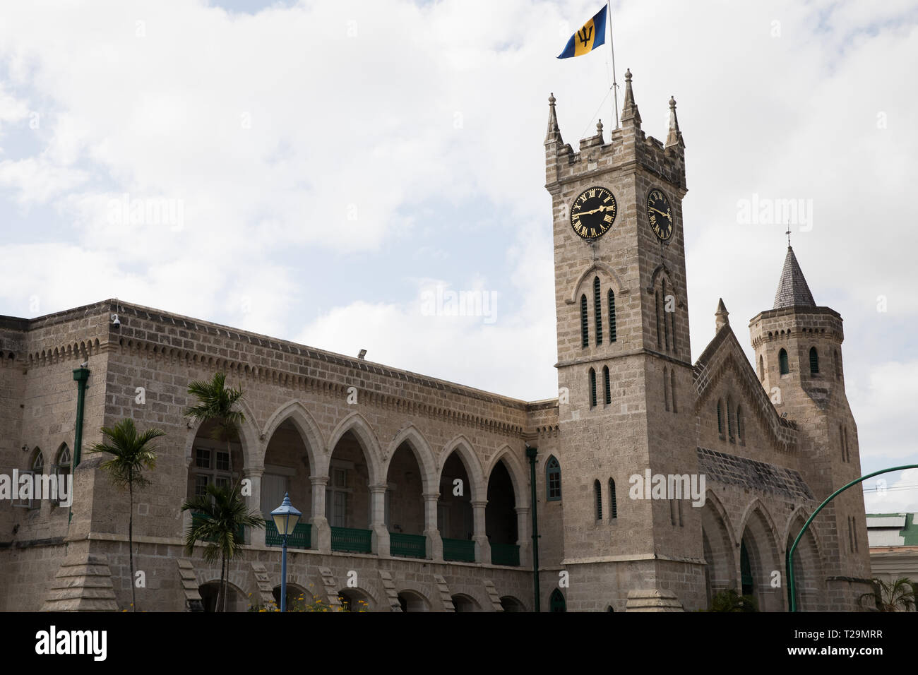 Parliament Building in Bridgetown, the capital of Barbados Stock Photo ...