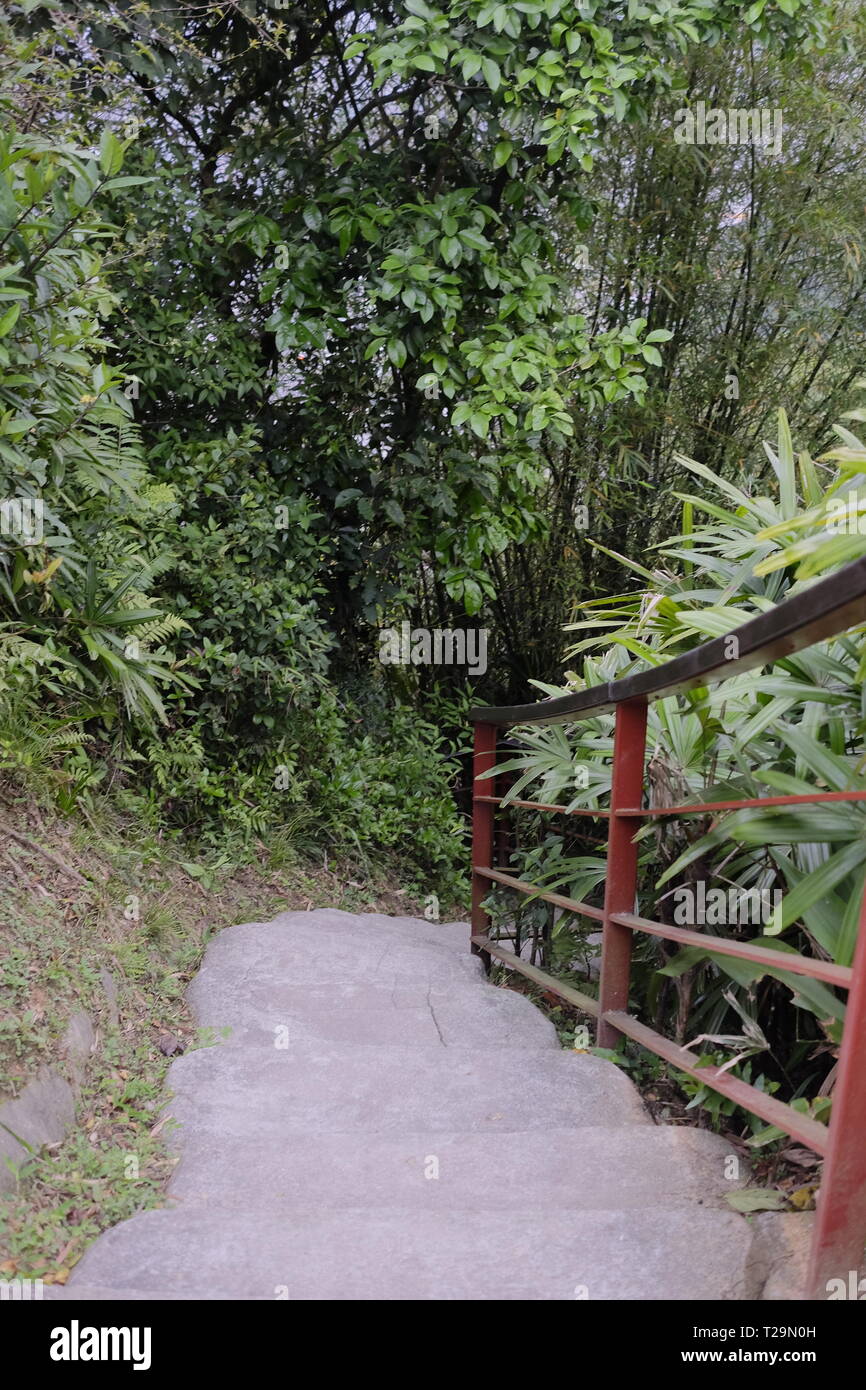 path down a mountain Stock Photo - Alamy