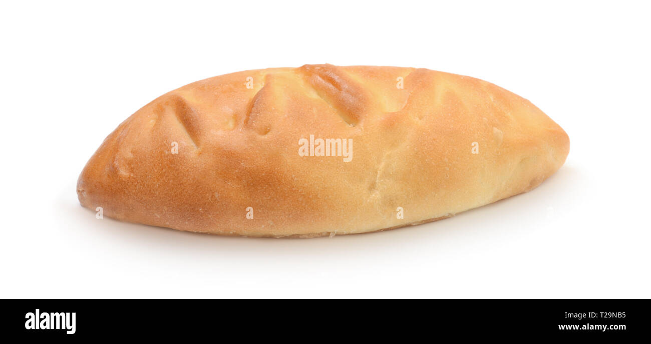 Fresh baked russian pastry pirozhki isolated on white background Stock ...