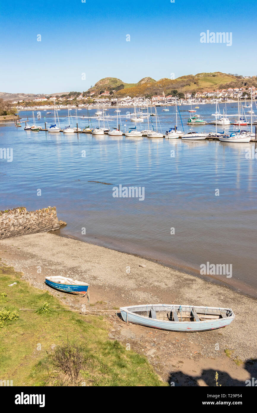 Conwy Fishing Boat High Resolution Stock Photography and Images - Alamy