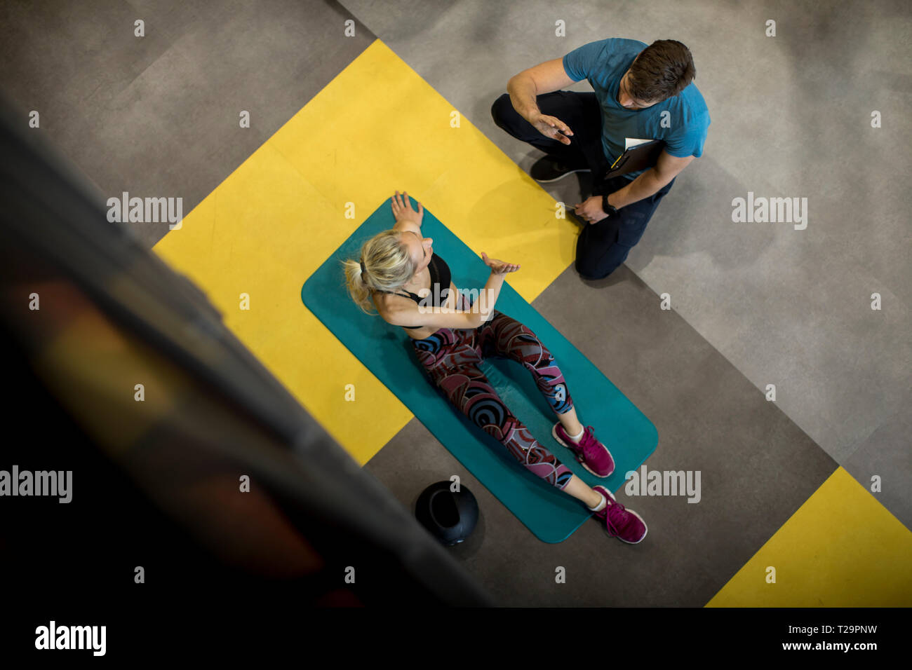 Active assistance exercises hi-res stock photography and images - Alamy