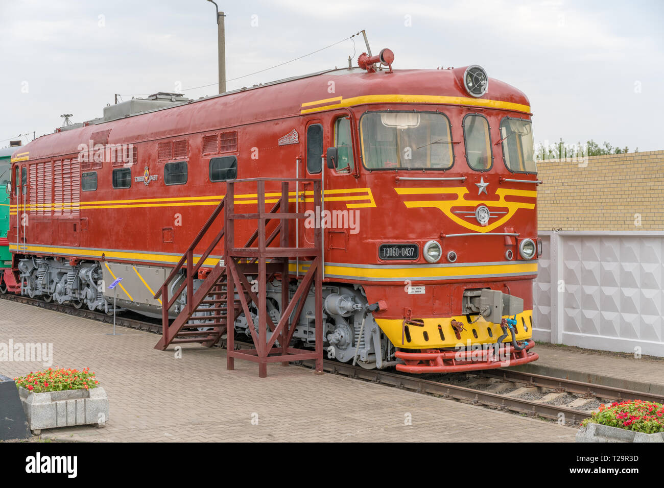 Old diesel locomotive hi-res stock photography and images - Alamy